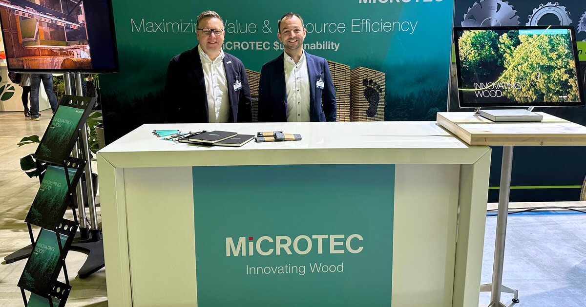 MiCROTEC - MiCROTEC beim Deutschen Holzkongress