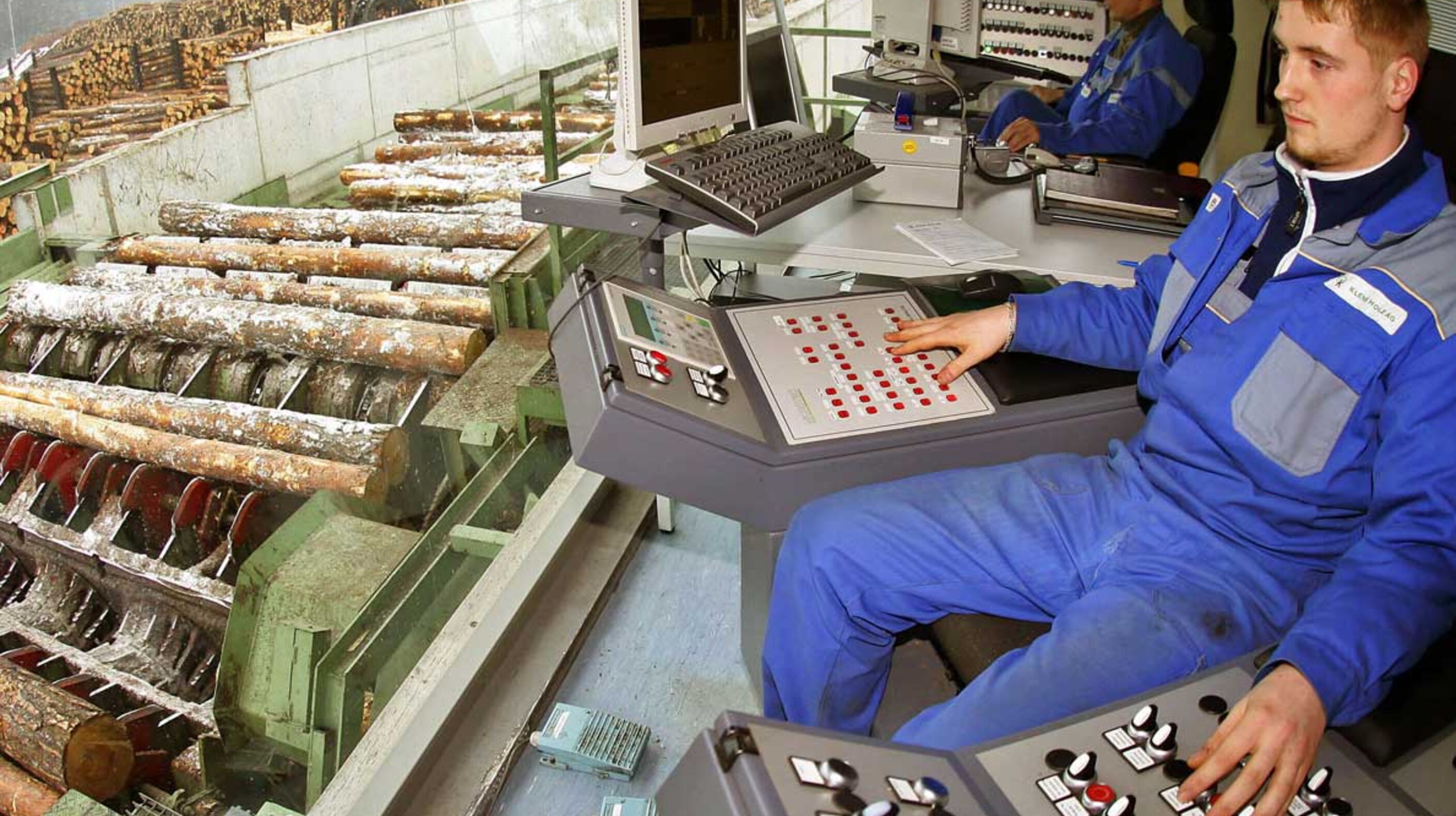 MiCROTEC - Reconstruction of the logyard at Klenk Holz AG