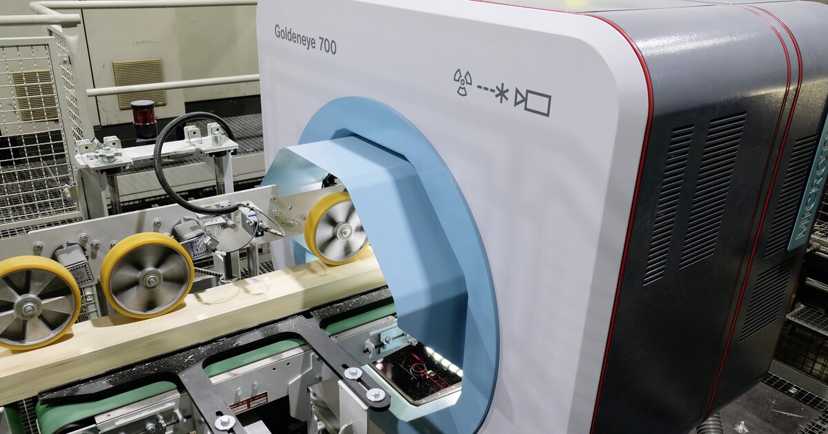 MiCROTEC - Goldeneye: Scanner steigert Leistung und Ausbeute
