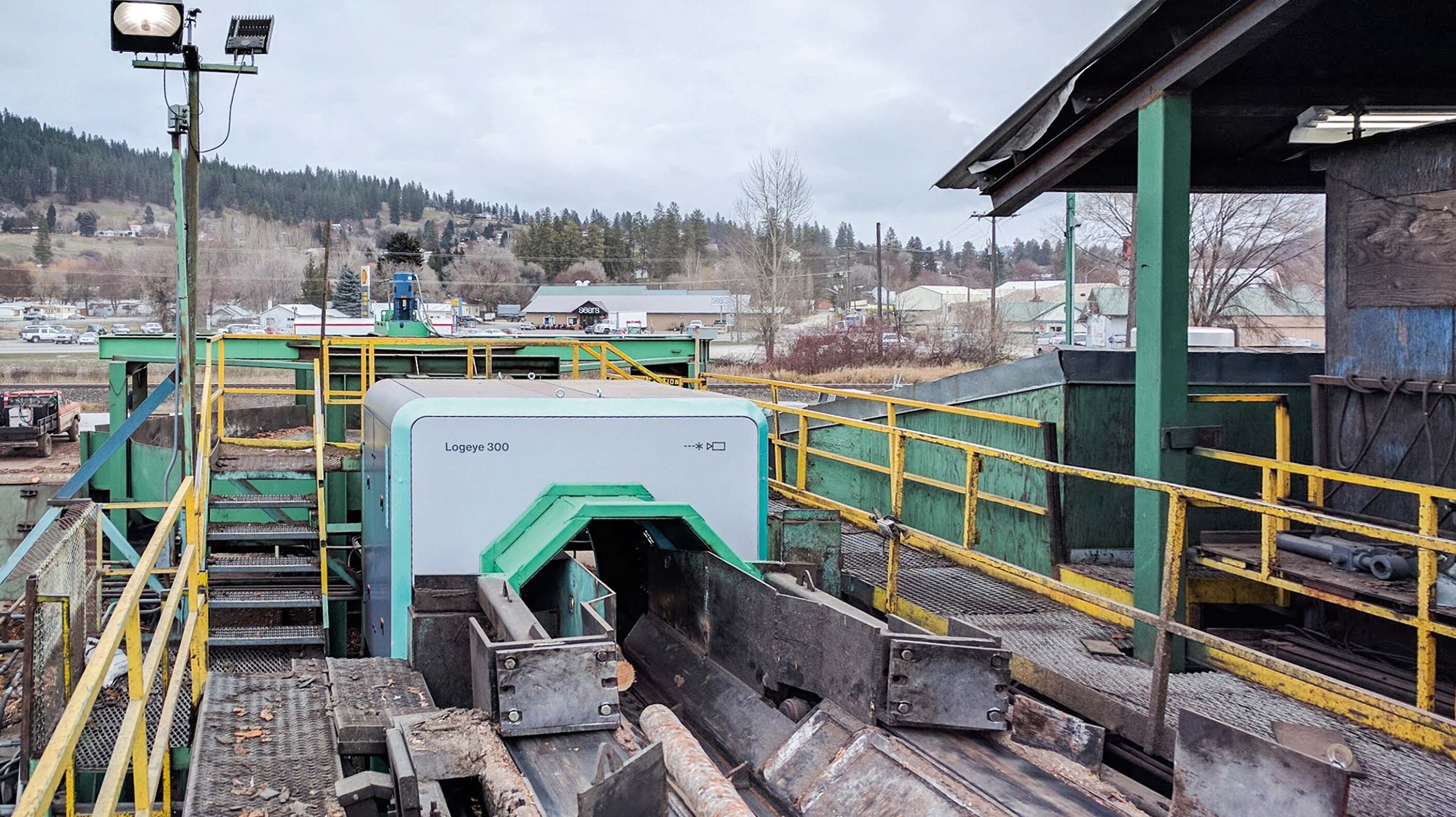 MiCROTEC - Logeye optimizes scanning and sorting at the log yard