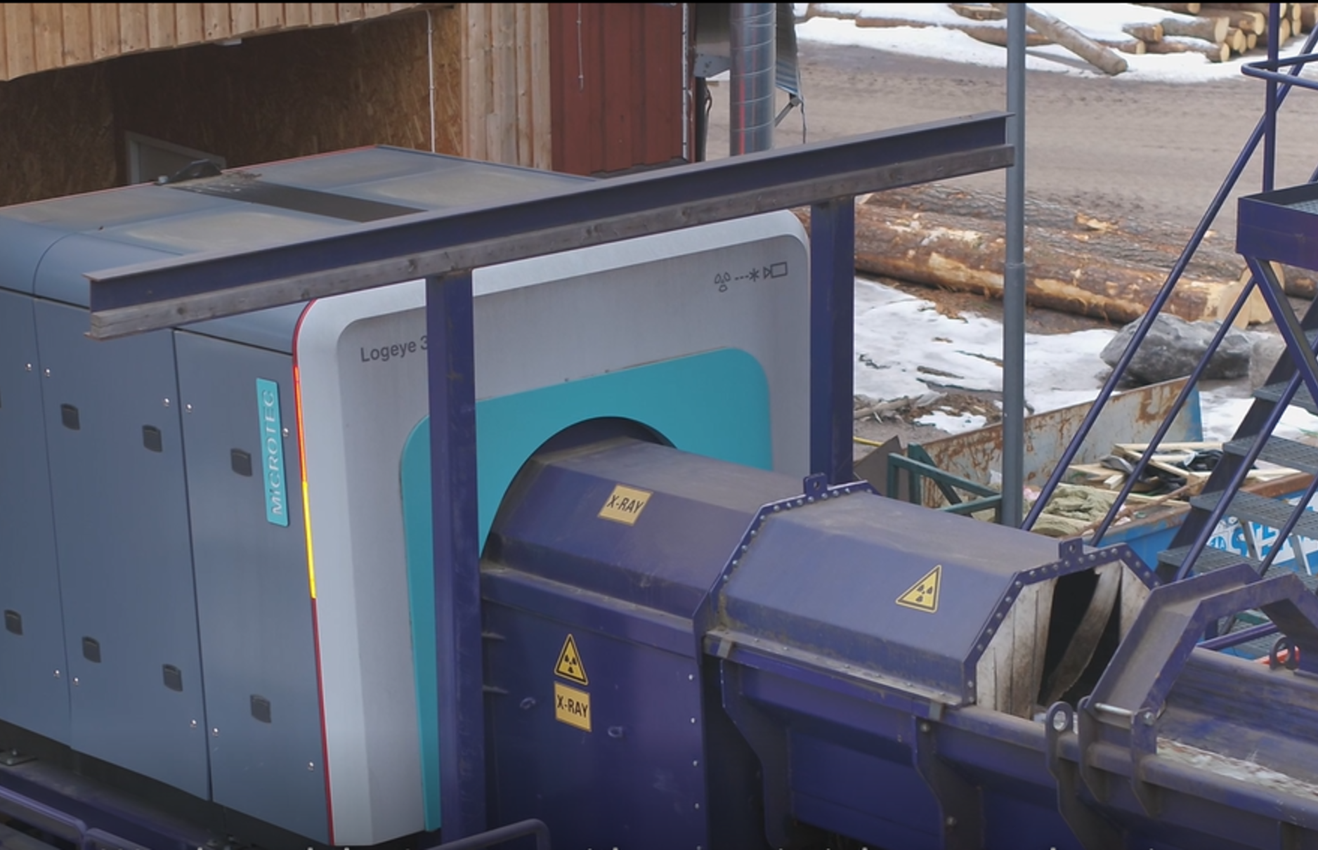 MiCROTEC - Early Log Scanning & Sorting for Canada's Sawmills
